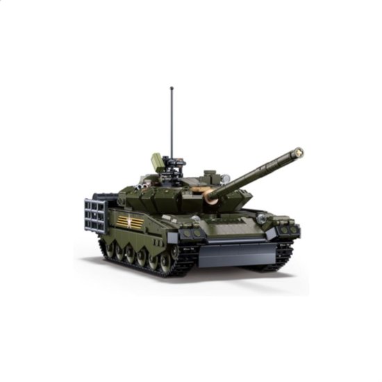 Sluban M-38 B1178 - T-80 Tank bouwset | WW2 Army auto constructie ...
