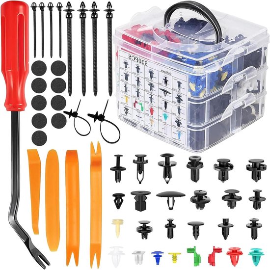 JGS Premium - Universele Auto Deur Trim Clips Set - 1105 Stuks ...