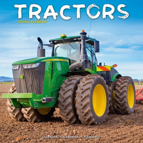 Avonside Tractoren Kalender 2026 - Wandkalender september 2025 t/m ...
