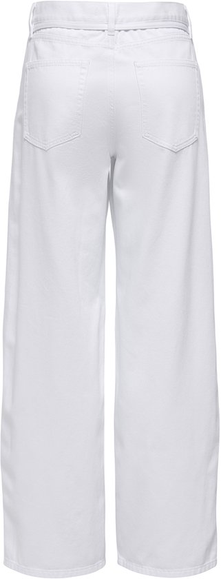 Only Jeans Onlgianna Mw Straight Dot211 Dnm No 15363227 White Denim ...