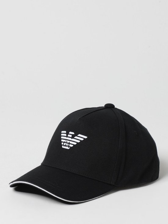 Emporio Armani Logo Baseball Cap - Black Hats | bol