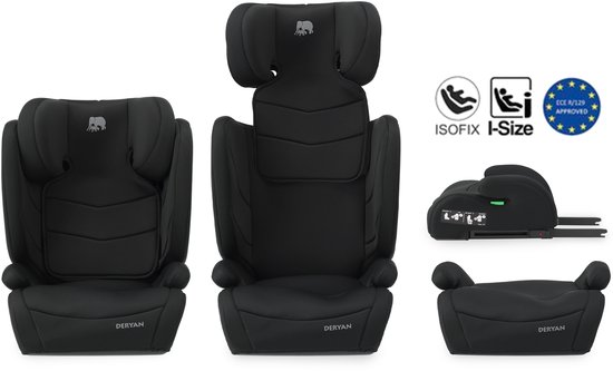 Deryan Charlie Luxe i-Size Autostoeltje - Vanaf 3,5 jaar tot ca. 12 ...