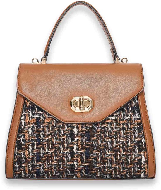 Carly handtas ( cognac kleurige ) | bol