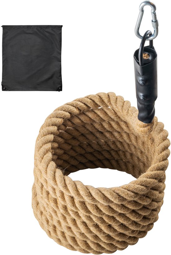 Gym Klimtouw, Gym Fitness Trainingstouw, Oefentouw, Diameter 1,5 Inch ...