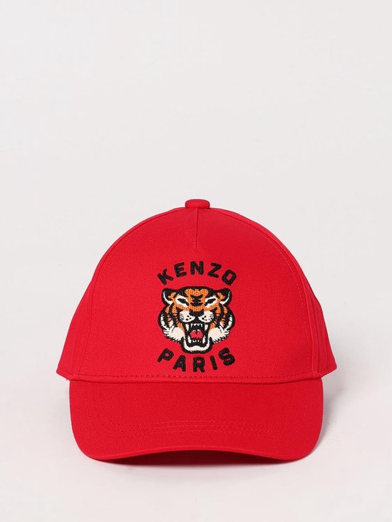 Kids Tiger Head Baseball Cap - Red Hats | bol
