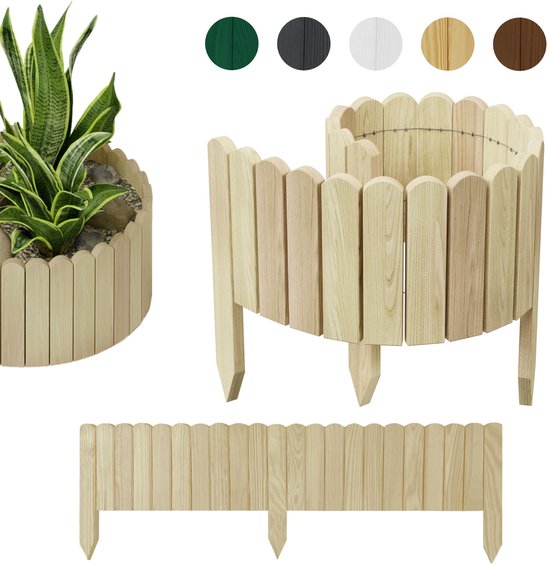 be4nature Flexibele Rolboarder hout 100 x 40 cm Beige Niet ...