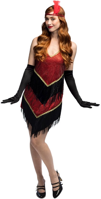 Boland - Kostuum Flapper Evelyn (40/42) - Volwassenen - Burlesque - 20s ...