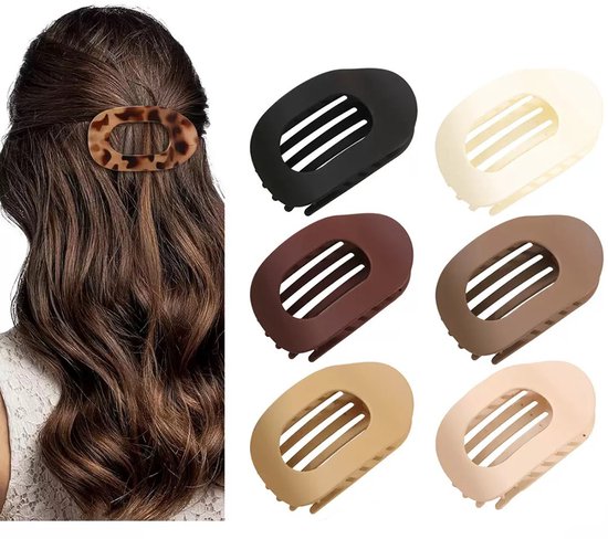 Haarspeld - 6 stuks - Matte - Haarspelden en Clips - Comfortabele ...