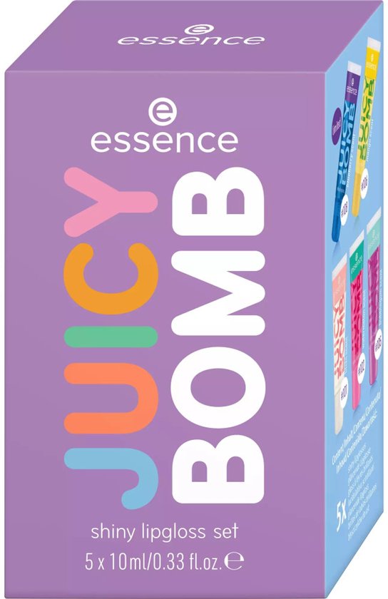 Essence - Juicy Bomb Shiny Lipgloss Set | bol