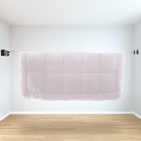 LDHHYH Clothesline Extendable 4.2m Wall Mounted, Retractable Clothes ...