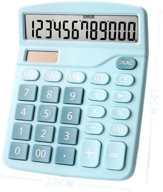 Rekenmachine Met Grote Toetsen - Kantoor - Groot -Standard Function Desktop Calculator... | bol