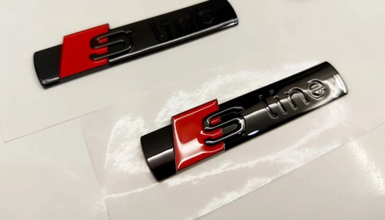 audi S-line sticker embleem zwart | bol