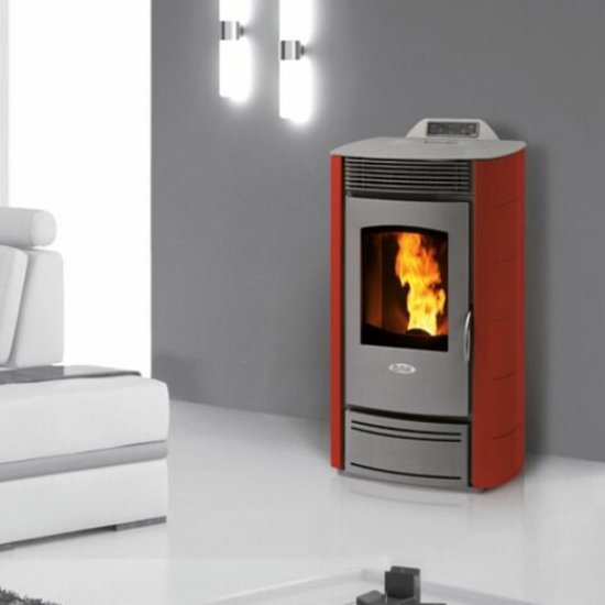 Fair M10 Pelletkachel 10 kW – Afgerond Design – Frontventilatie – Hoog ...