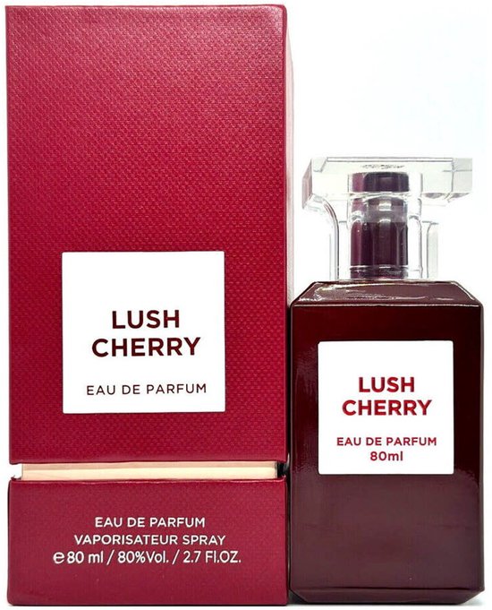 Lush Cherry - Fragrance World - Eau de Parfum - 80 ML | bol