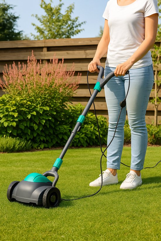 Fameilleur-elektrische minigrasmaaier- Lichtgewicht en Compact voor ...