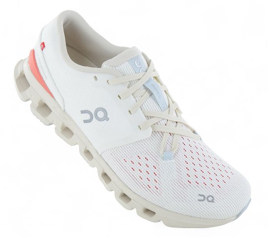ON Running Cloud X 4 - Dames Sneakers Schoenen Ivory-Salmon 3WE30073297 ...