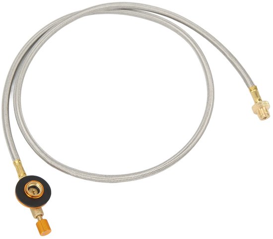 Flat Gas Extension Tube Brass Stainless Steel Rubber Extension Hose for ...