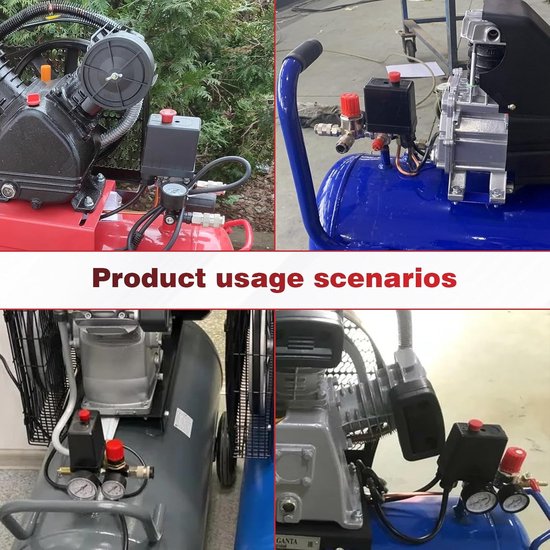HSEAMALL Compressor Pressure Switch 220 V Air Compressor Pressure ...