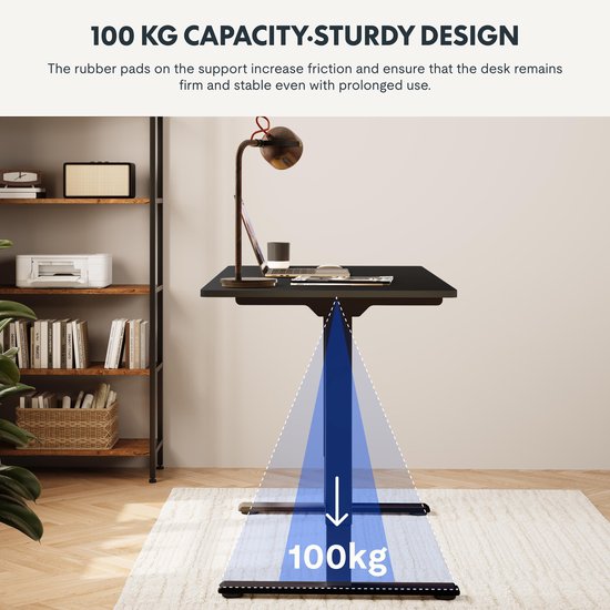 FLEXISPOT Zit-Sta Bureau Elektrisch Verstelbaar – 2 Motoren – 120×80 cm – Naturel... | bol