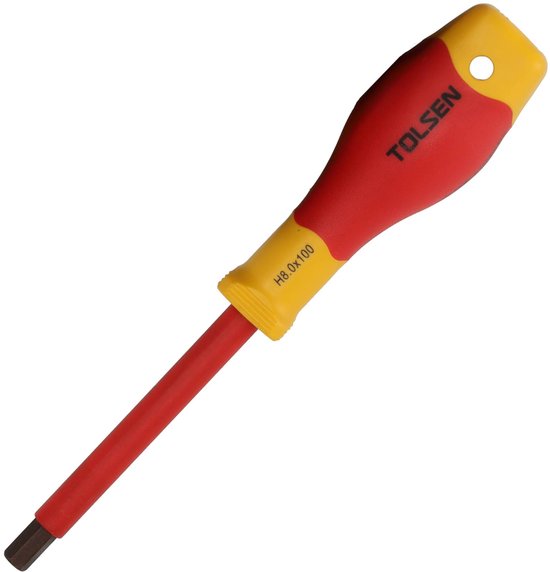 Tolsen Schroevendraaier VDE Premium - Hex schroevendraaier - Inbus ...