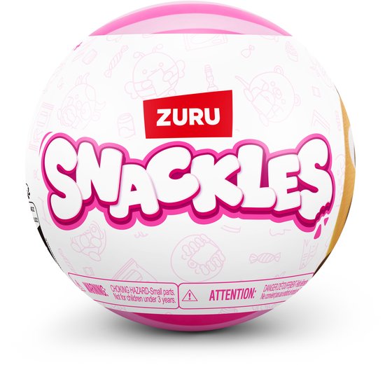 Snackles Knuffel Serie 3 - 13 cm van Zuru - 1 Verrassingsitem | bol