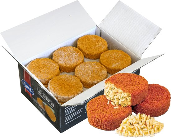 Homeko - Diepvries Snacks - Nasischijf - Horecakwaliteit - 120 stuks ...