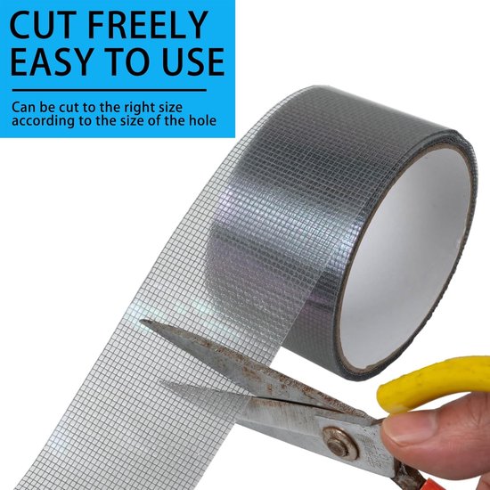 Hor Reparatie Tape - Vliegengordijn Tape - 5cm*2m - muggengaas plakband ...
