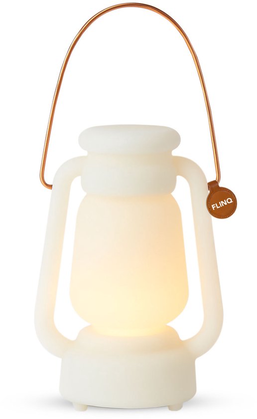 FlinQ Oplaadbare Stormlamp Iska - Oplaadbare Tafellamp voor Binnen en ...