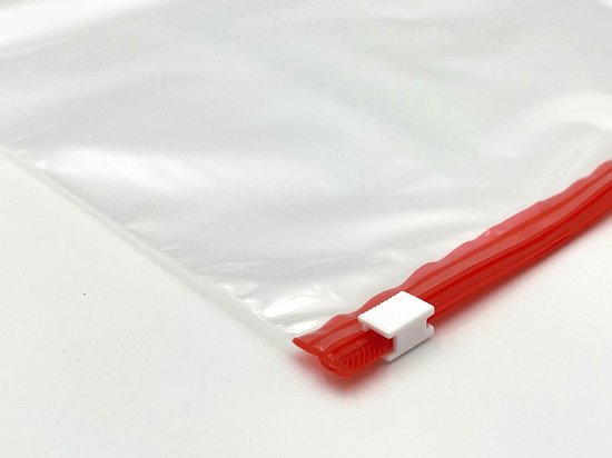 Hersluitbare Zakjes met Zipsluiting - 50 stuks - 35x28 cm - Transparant ...