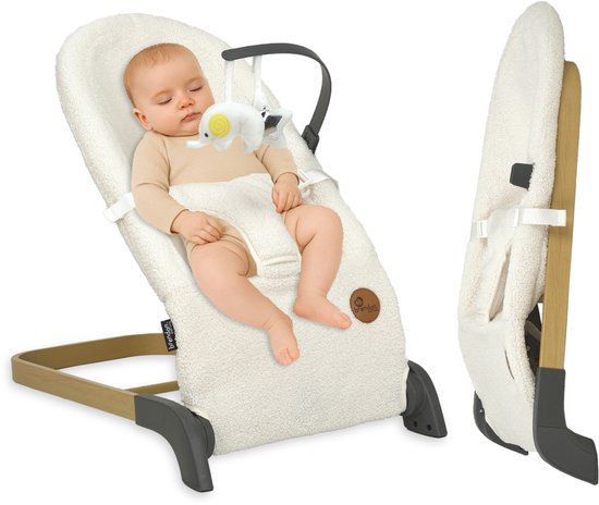 Brendan Baby Care® Wipstoel – Warme Schapenvachtlook – Comfort ...