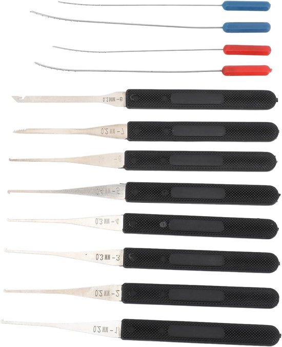 JGS Premium - Wrench Extractor en Pick Tool Set - 12 stuks - Sleutel ...