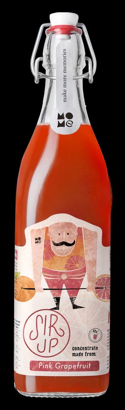 SirUp Pink Grapefruit 1L | bol