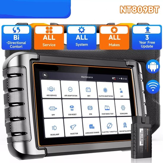 OBD2 Scanner - Diagnosecomputer - OBD - All System Scan ...