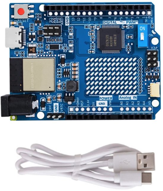 UNO R4 WiFi Development Board – Arduino-Compatibel – Met USB‑C Kabel | bol