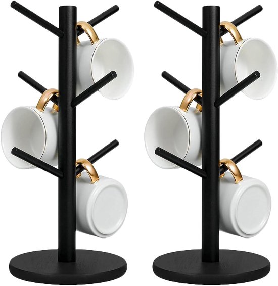 Allecto plus - Mokkenrek voor 2 mokken met dikke bodem - 34 x 16 cm ...