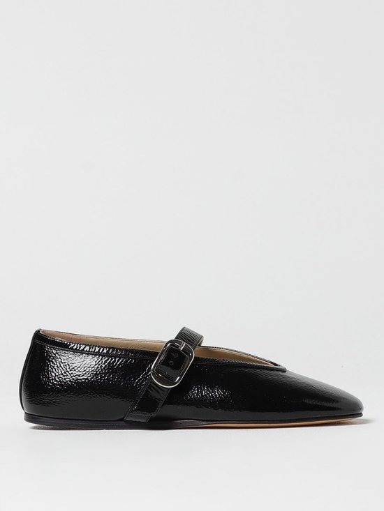 Patent Leather Buckle Flats Wo - Black Ballet Flats | bol