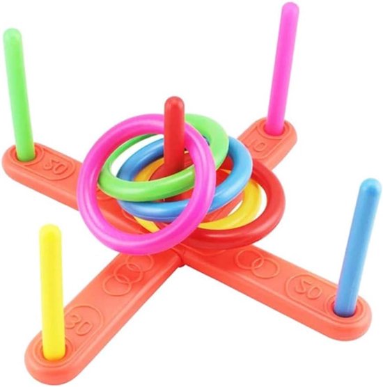 Zeynomax - Ringwerpspel met 5 ringen voor buiten - Geschikt vanaf 3 ...