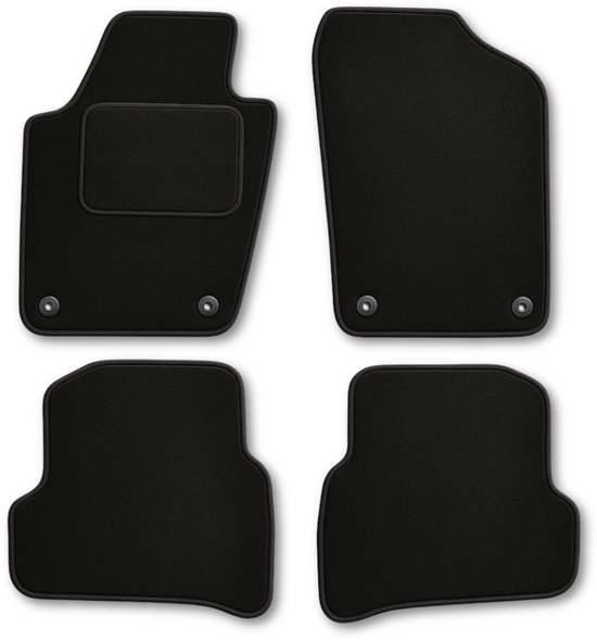 Mattastic® Automat - 4 Delig - Perfecte Pasvorm - Complete Set - Zwart - Geschikt voor... | bol