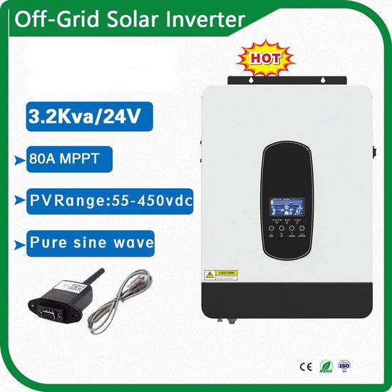 Onduleur solaire – Onduleur Solar – Onduleur 24 V – Chargeur MPPT ...