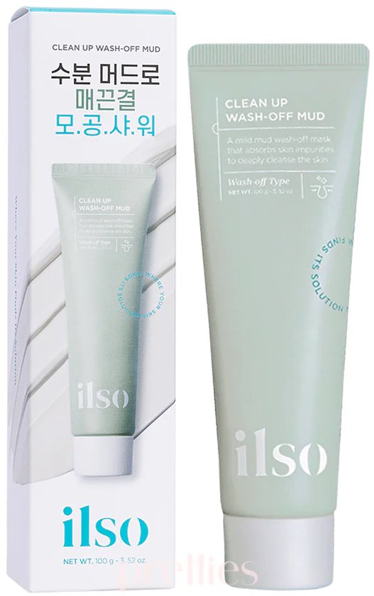 ilso Clean Up Wash-Off Mud [100g] | bol