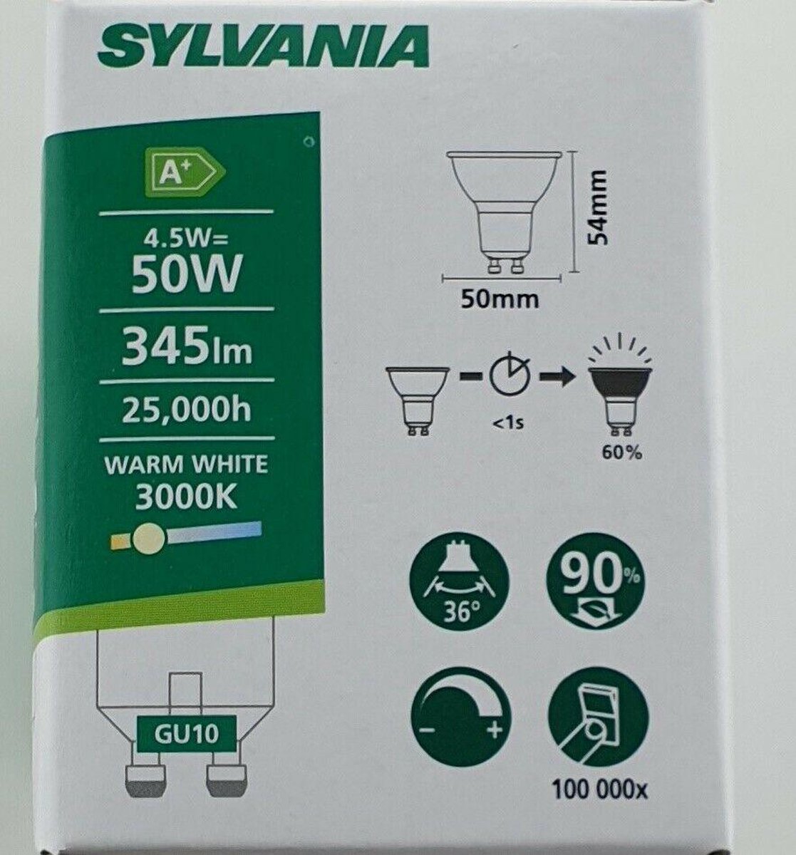 Refled Superia Retro Es50 345lm Dim 830 36d Sl Extra Warm Wit