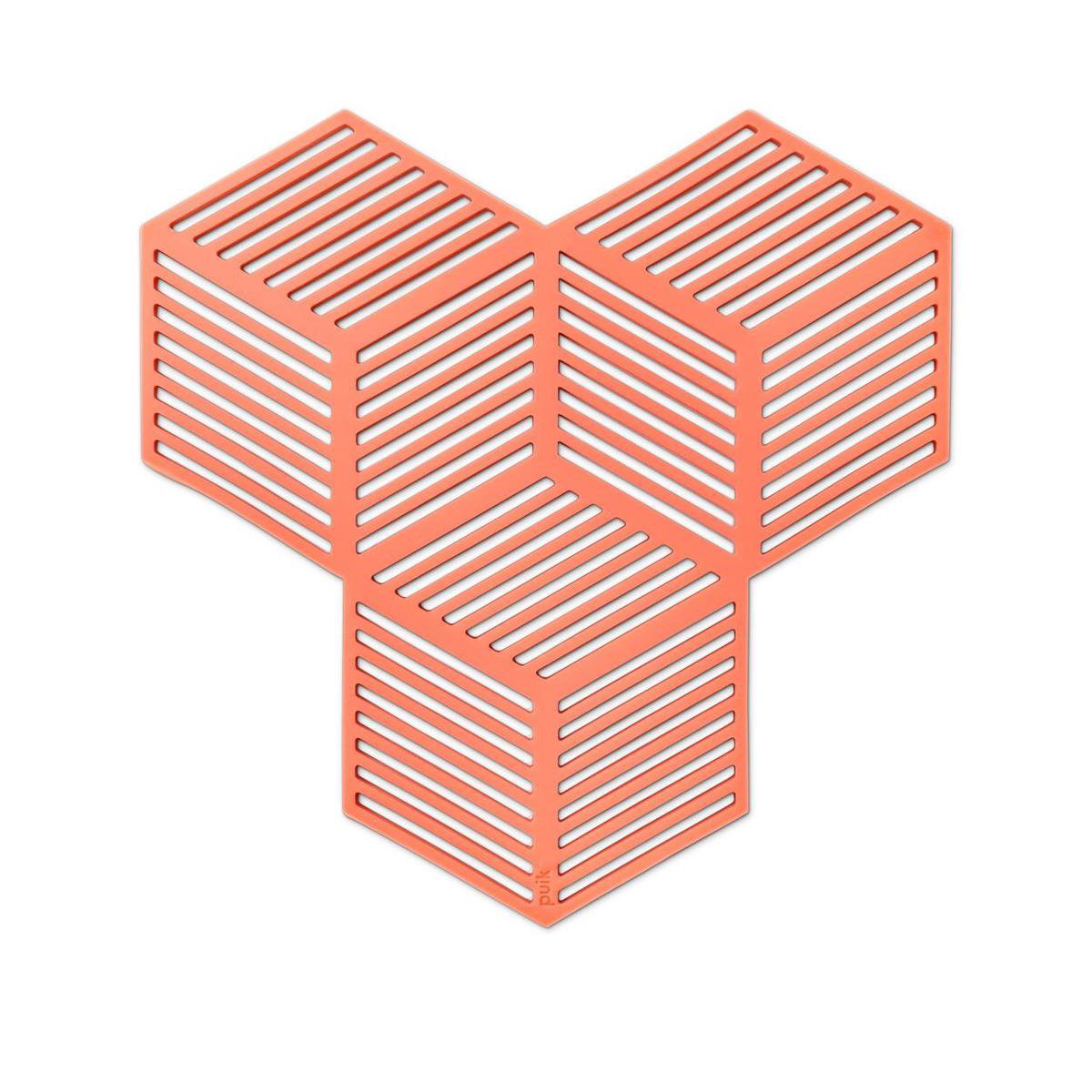 Puik Design - Sico - Onderzetter- 4 stuks - Terracotta | bol.com
