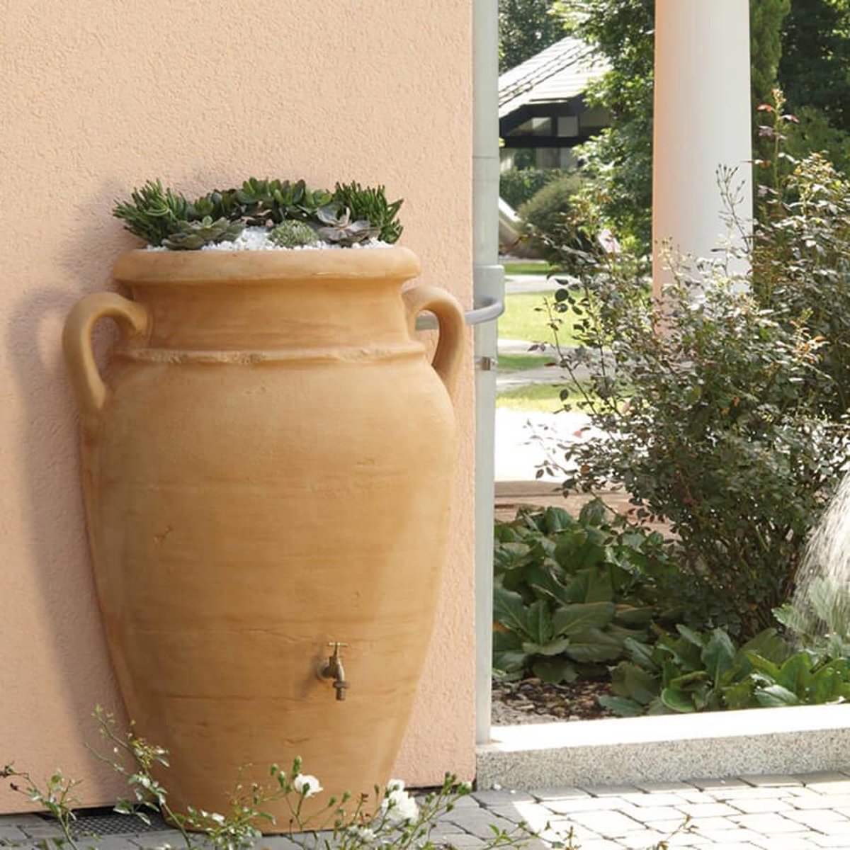 Garantia Regenton Wand Amphore Zand 260 liter | bol.com