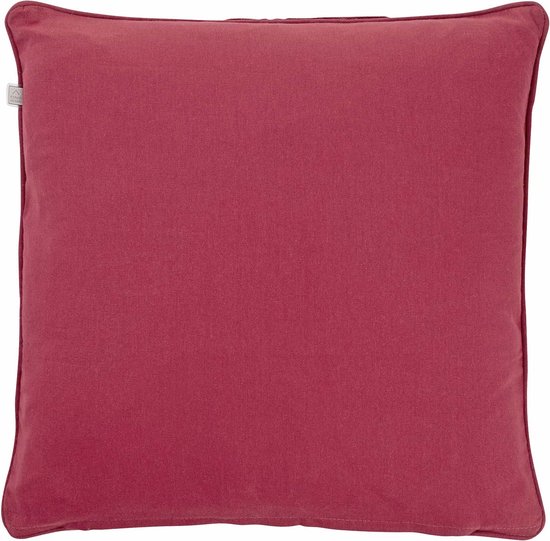 KLUNE - Kussenhoes bordeaux 45x45 cm - rood - Dutch Decor | bol.com