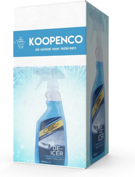 Voordeelpack: 2 stuks Direct antivries spray ruitenontdooier voor de ...