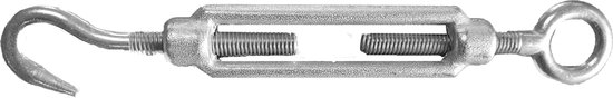 Draadspanner met haak en oog – M8x110mm - Verzinkt | bol.com
