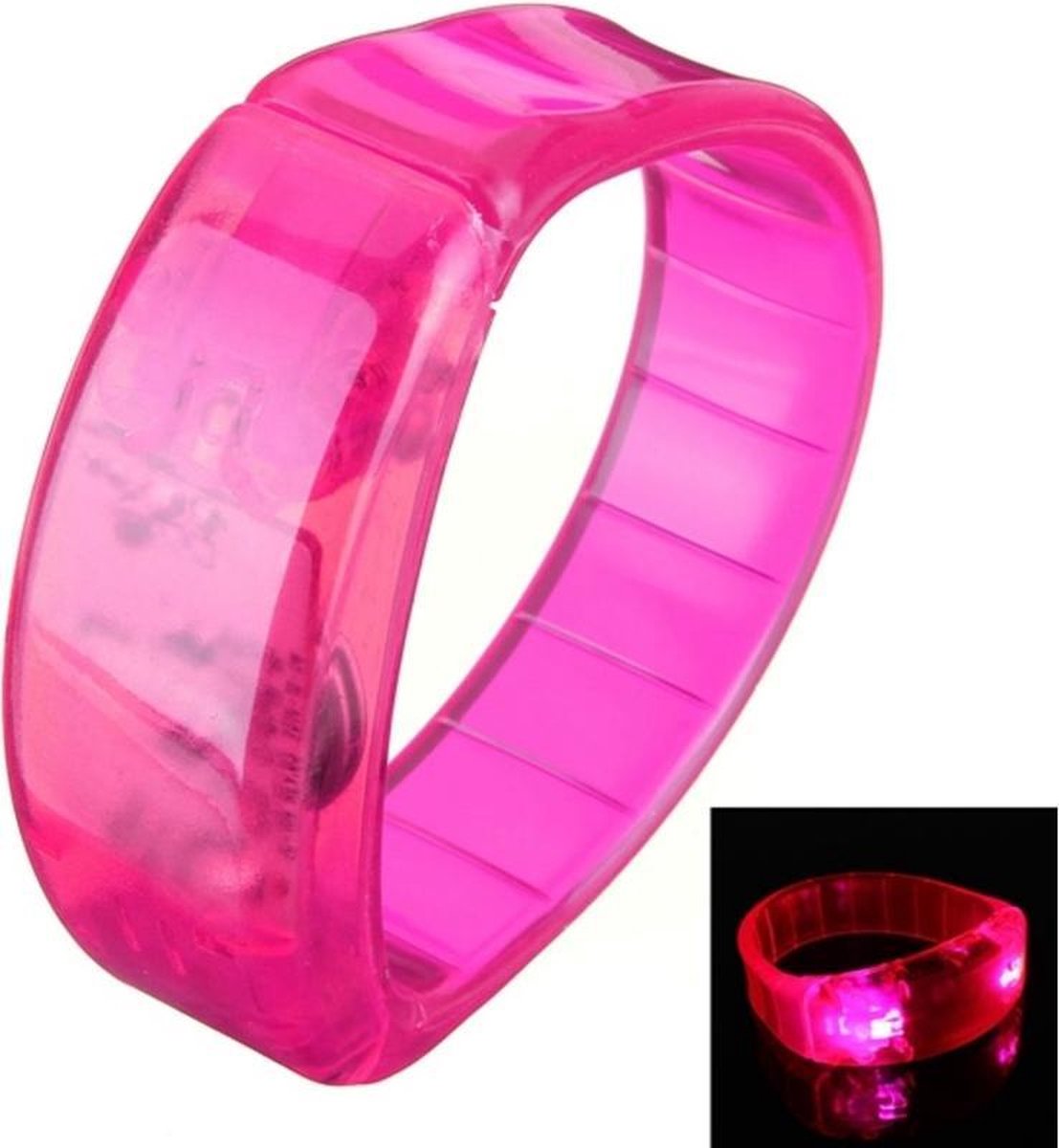 LED Disco Armband | Muziek activerende LED Armband | Sound Control LED ...