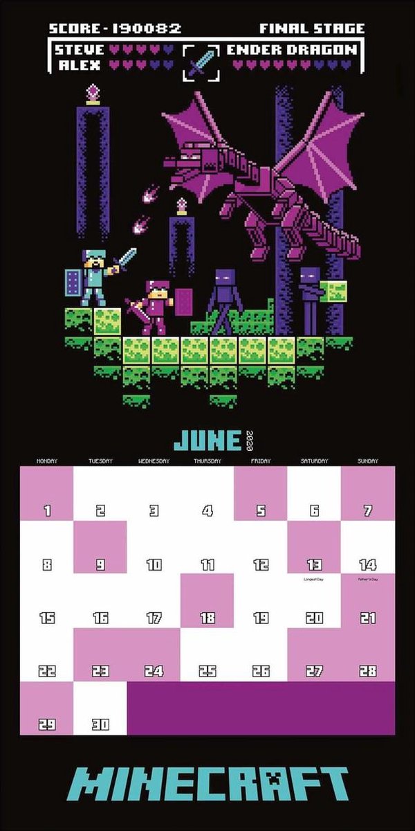 Minecraft Kalender 2020 | bol.com