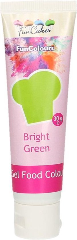 FunCakes Eetbare Voedingskleurstof - Kleurstof voor bakken Helder Groen 30g | bol