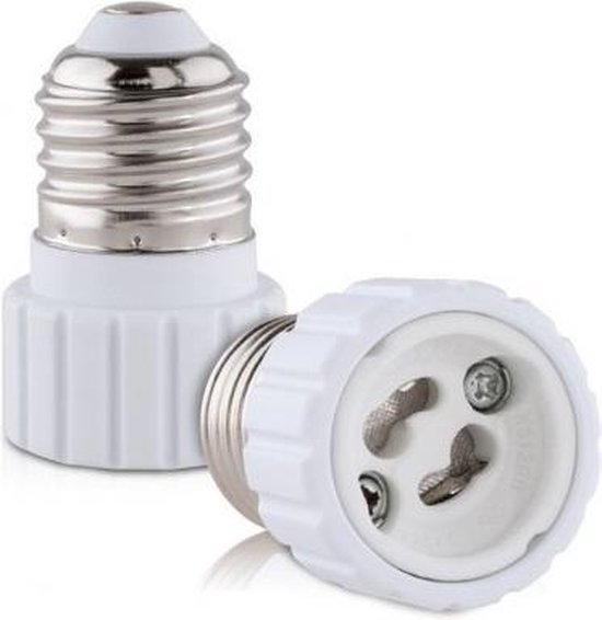 E27 naar GU10 converter - 1 Stuk | bol